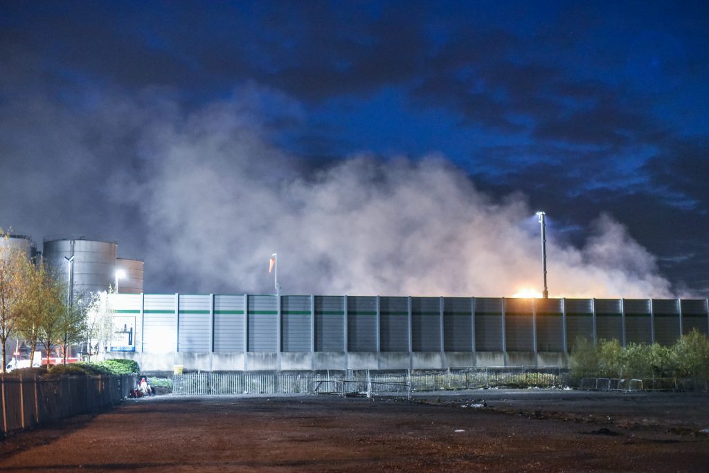 Paper Mill Fire - Carrington - Fire Photos